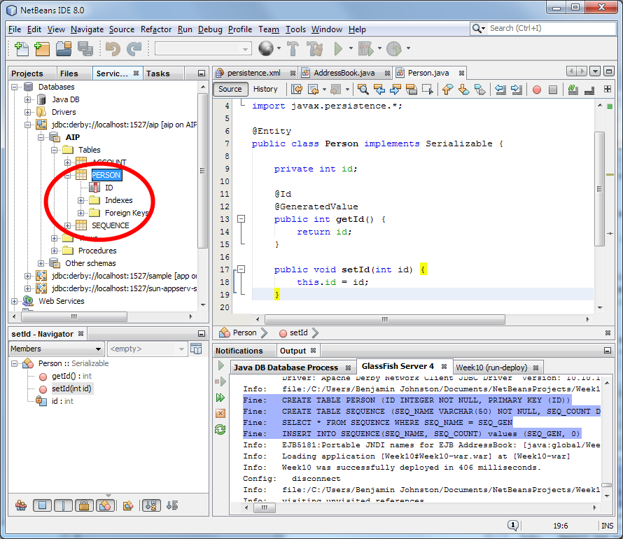 Aip Week 9 Object Relational Mapping And The Java